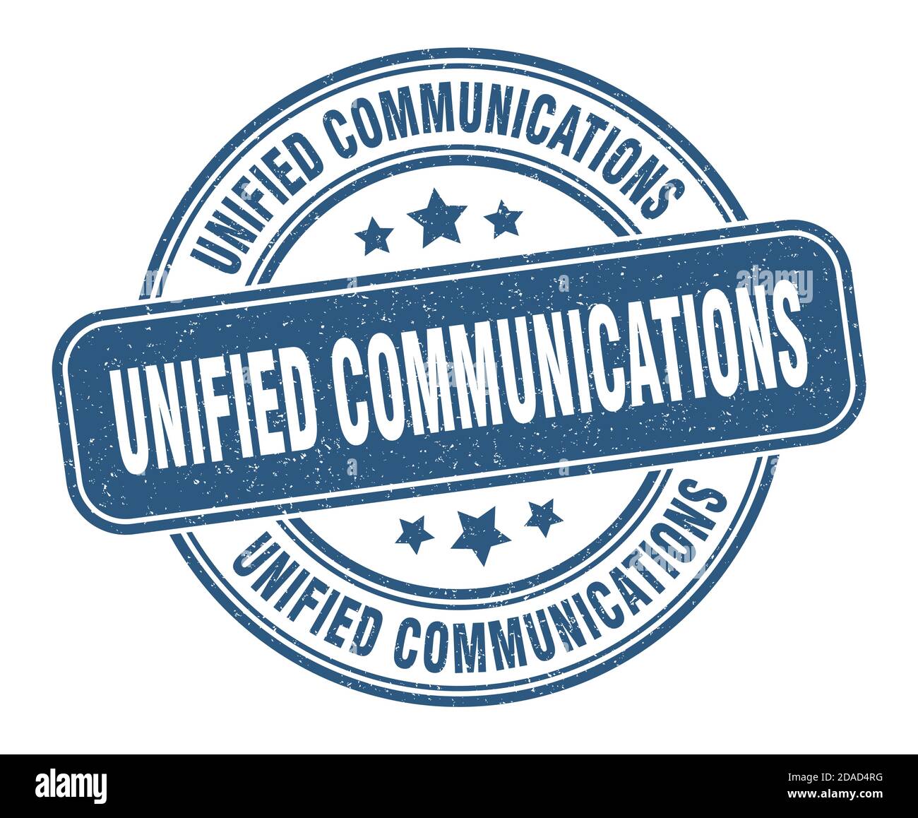 unified communications stamp. unified communications sign. round grunge ...