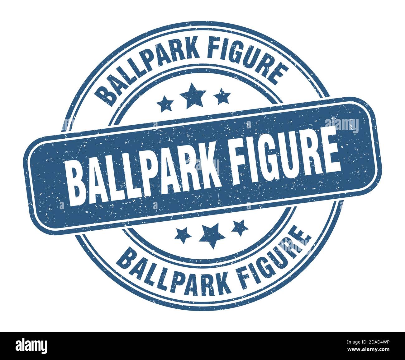 ballpark figure stamp. ballpark figure sign. round grunge label Stock ...