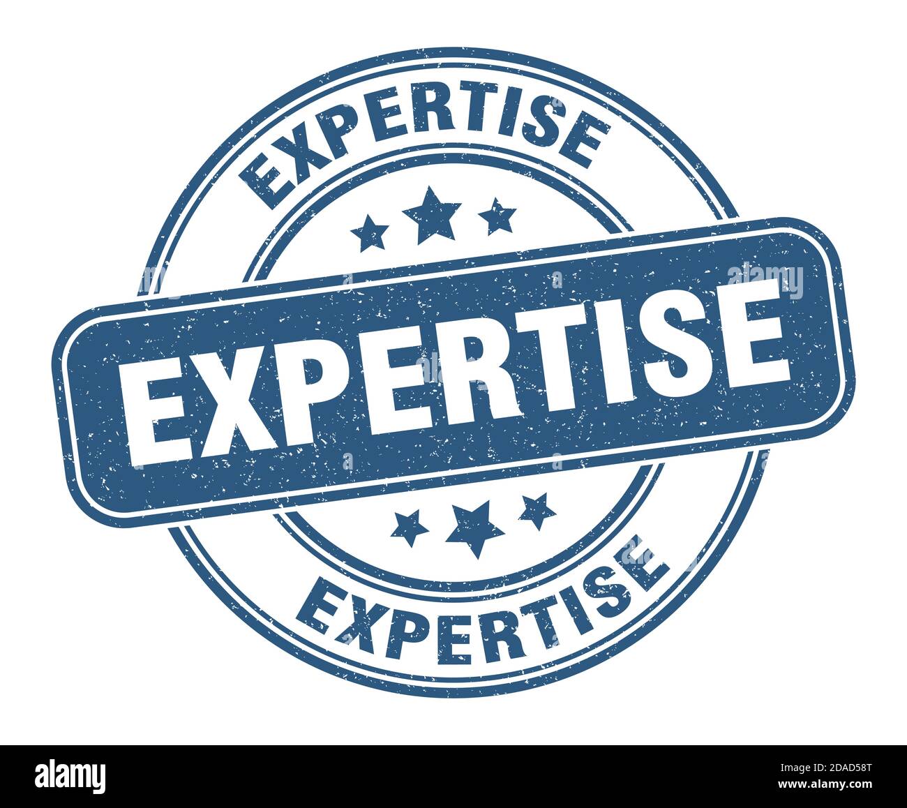 expertise stamp. expertise sign. round grunge label Stock Vector Image ...