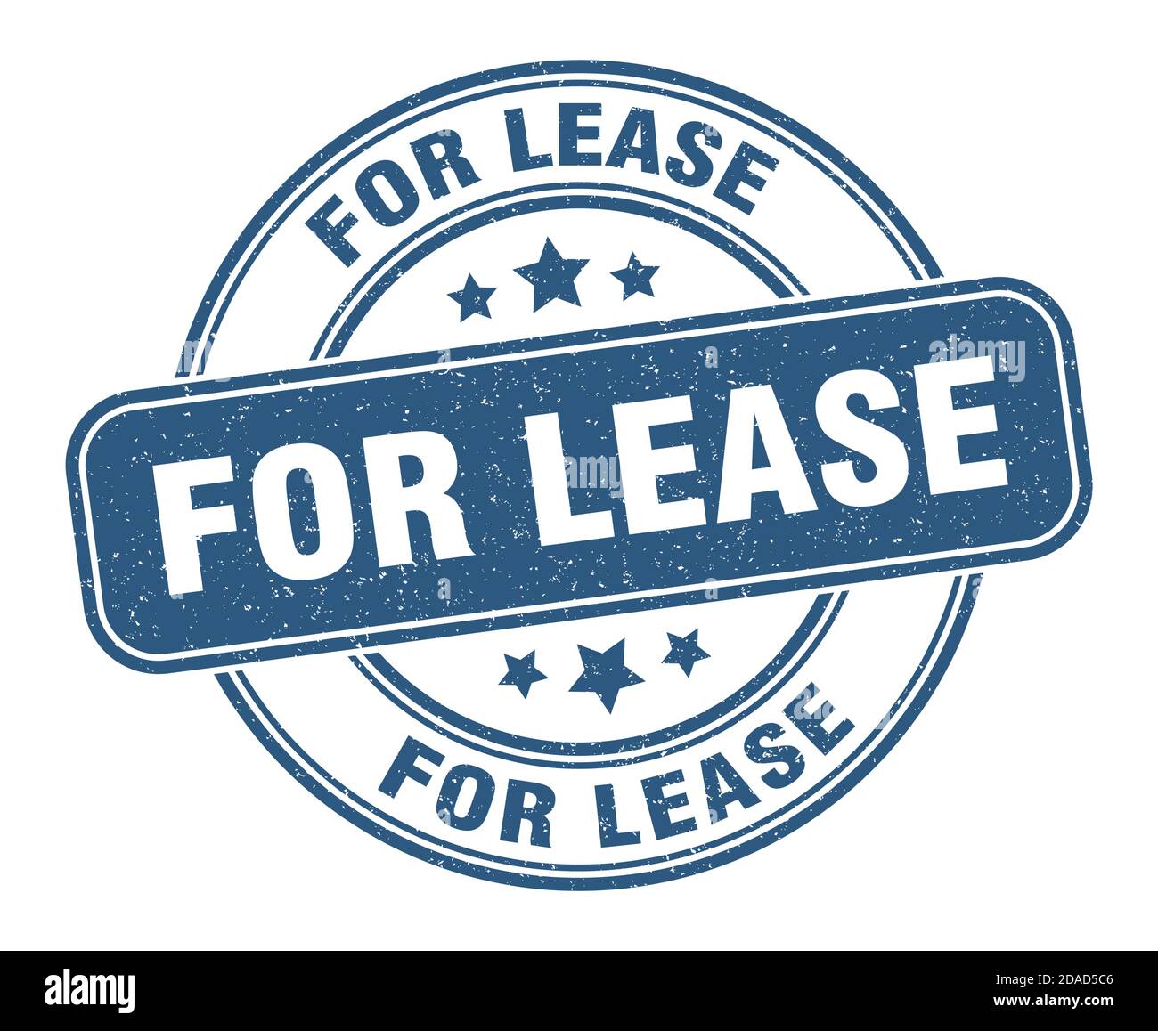 for lease stamp. for lease sign. round grunge label Stock Vector Image ...