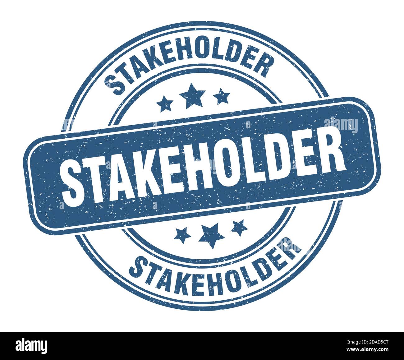 stakeholder stamp. stakeholder sign. round grunge label Stock Vector ...