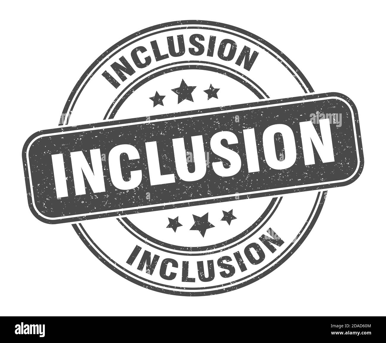 inclusion stamp. inclusion sign. round grunge label Stock Vector Image ...