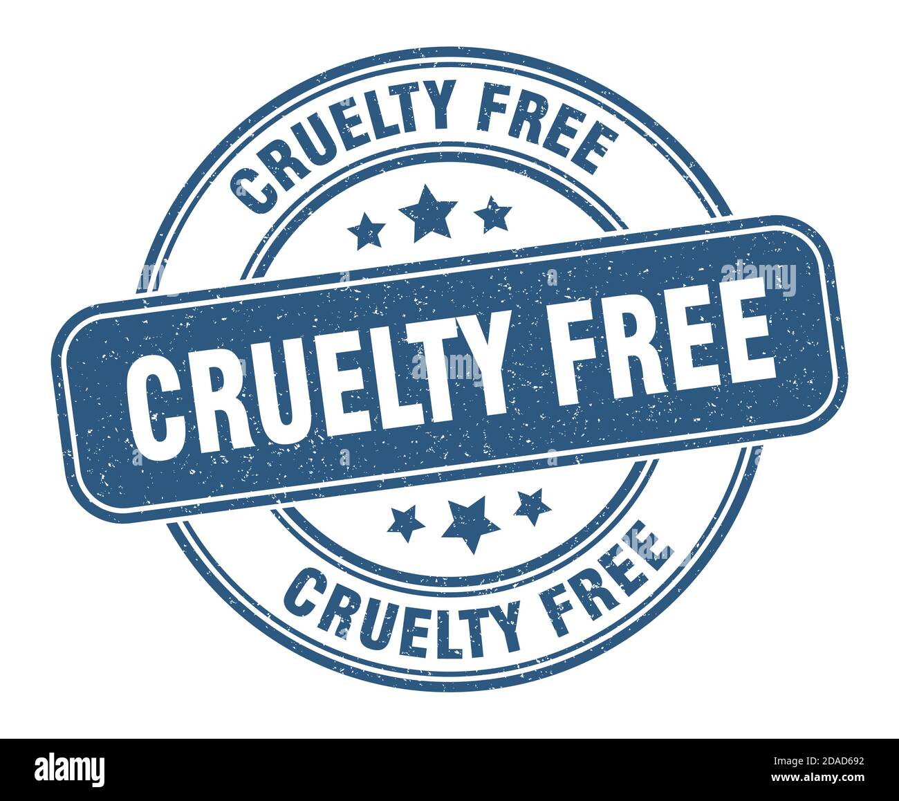 cruelty free stamp. cruelty free sign. round grunge label Stock Vector ...