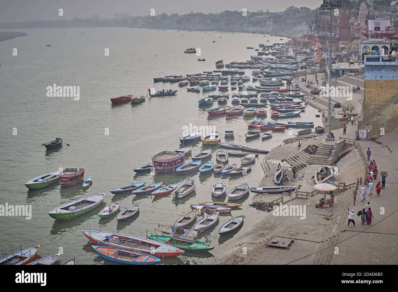 Ganges river aerial hi-res stock photography and images - Alamy