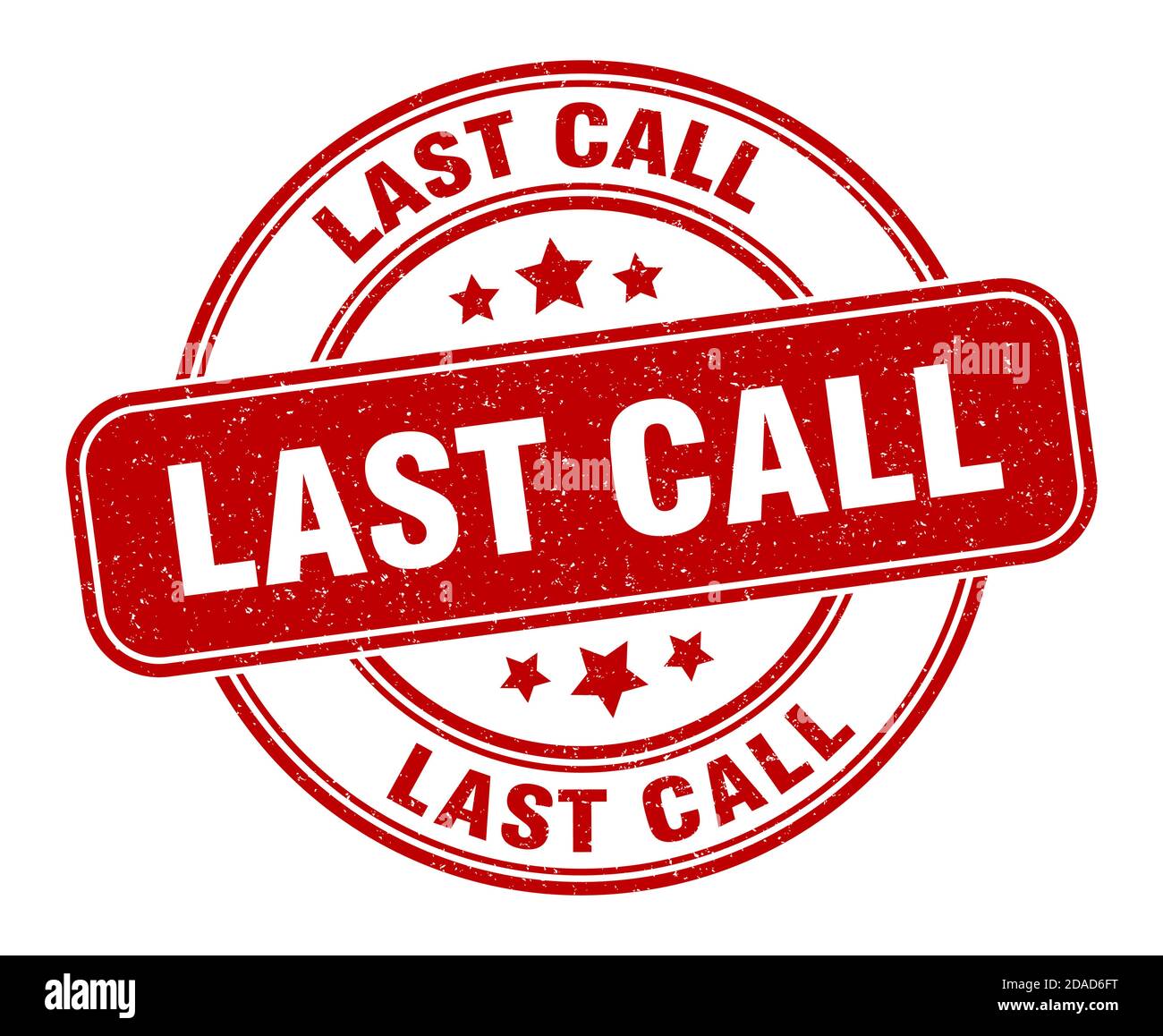 Last call stamp Stock Vector Images - Alamy