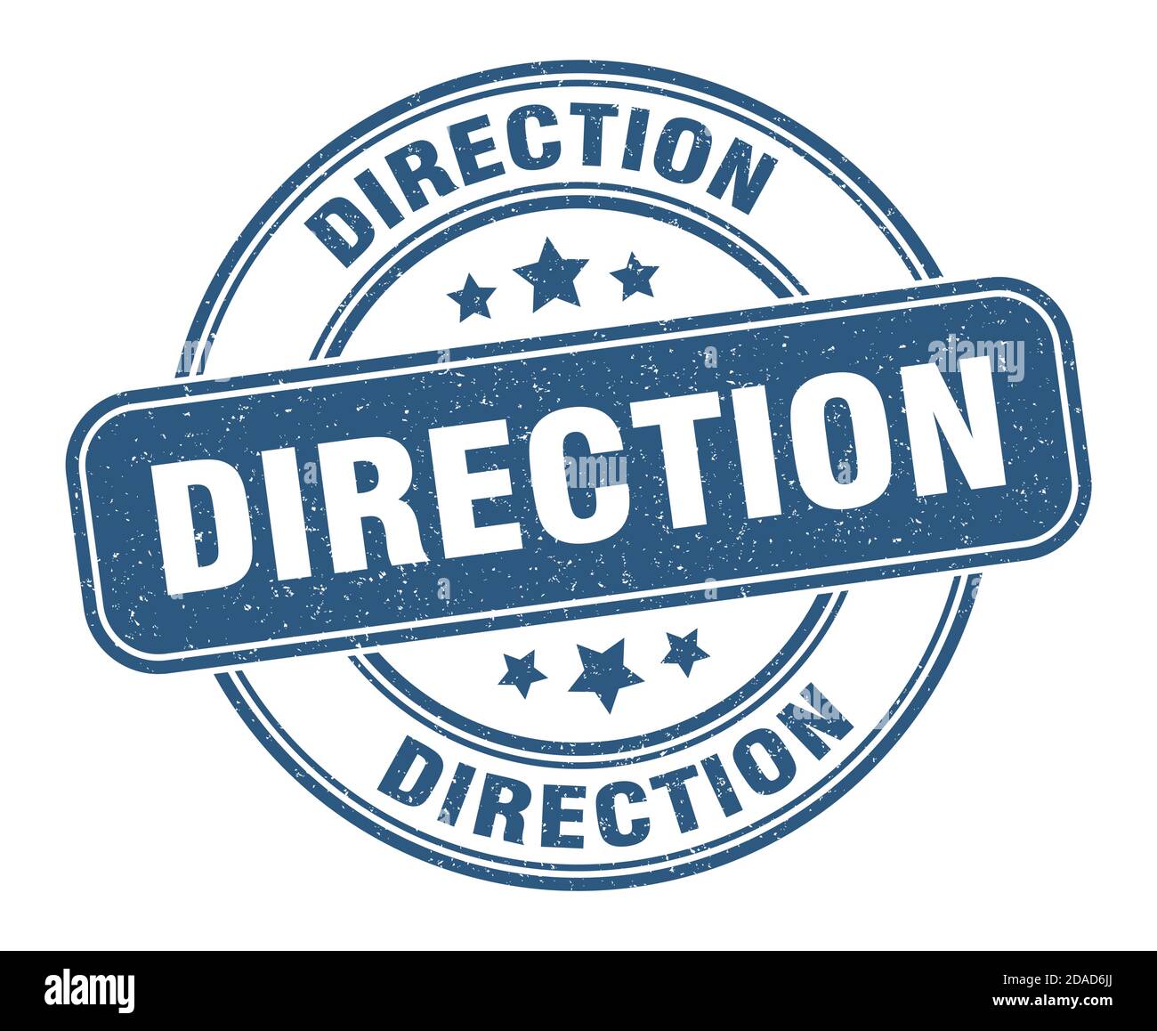 direction stamp. direction sign. round grunge label Stock Vector Image ...