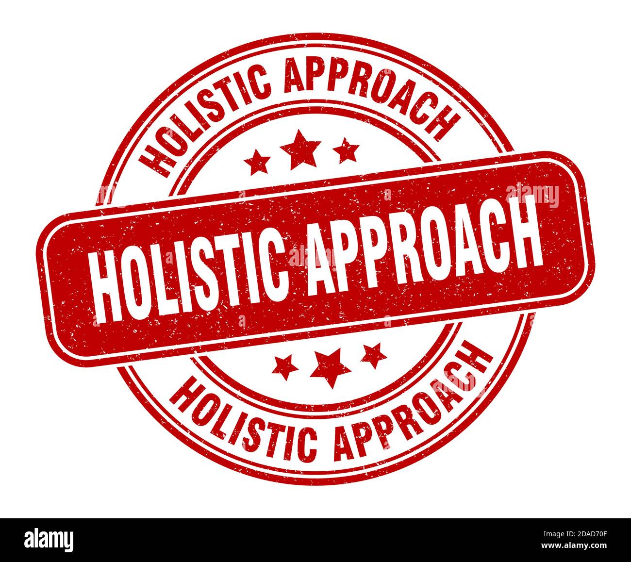 holistic approach stamp. holistic approach sign. round grunge label ...