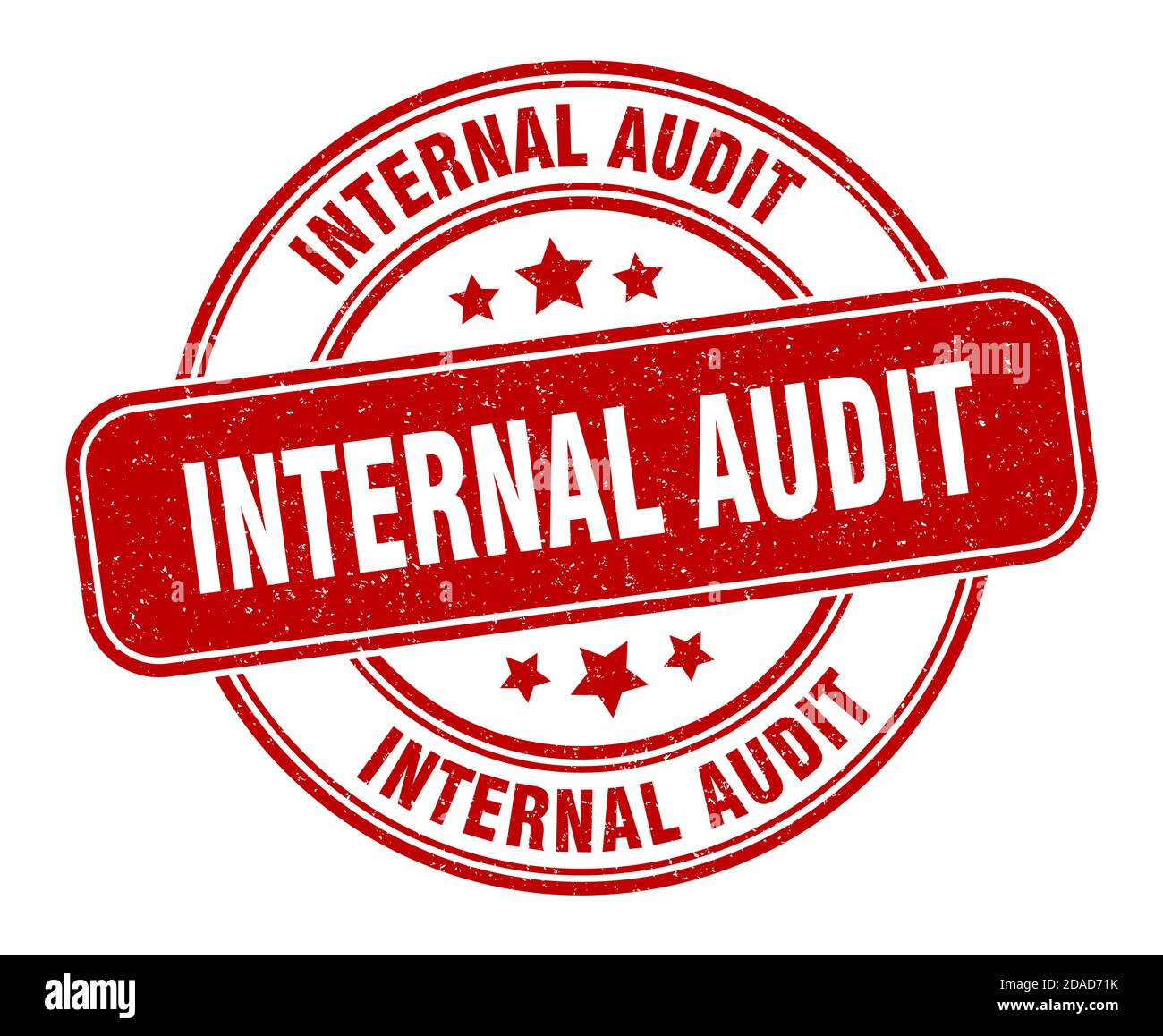 internal audit stamp. internal audit sign. round grunge label Stock ...