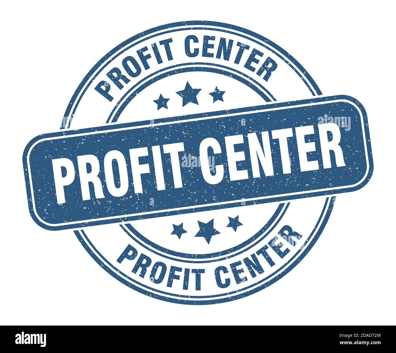 profit center stamp. profit center sign. round grunge label Stock ...