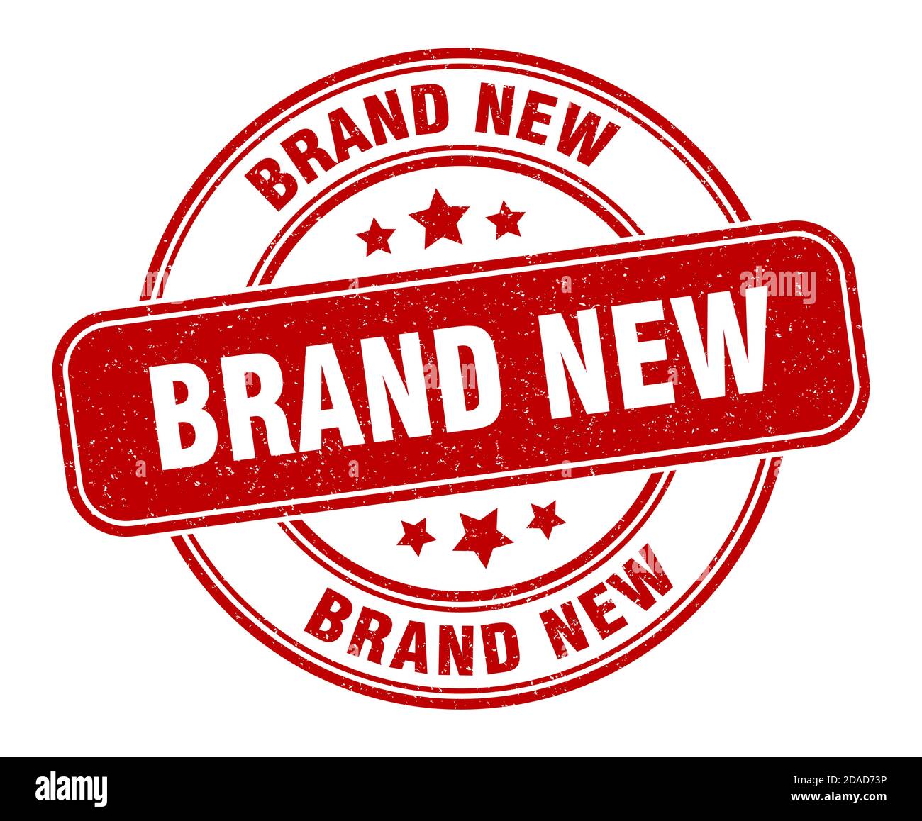 brand new stamp. brand new sign. round grunge label Stock Vector Image ...