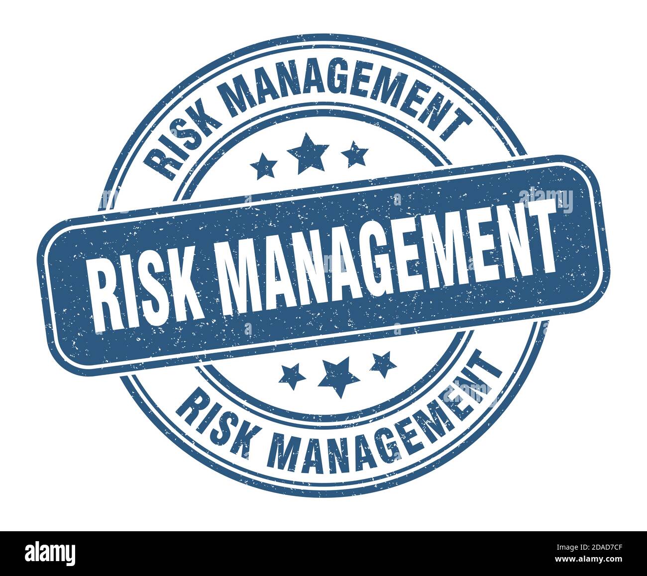 risk management stamp. risk management sign. round grunge label Stock ...