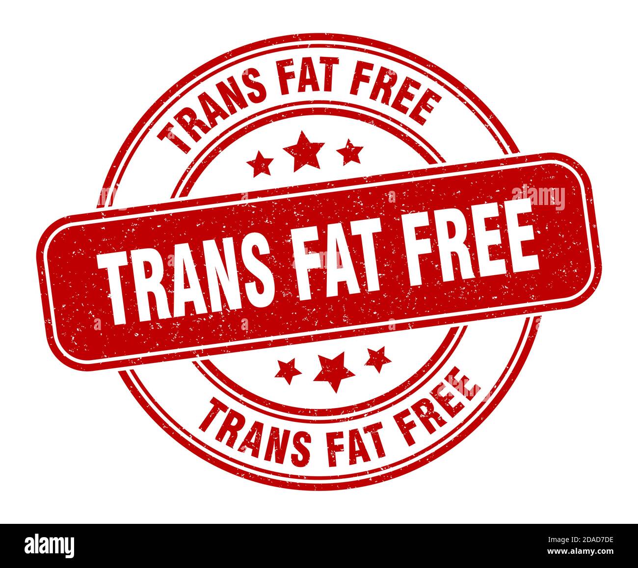 trans fat free stamp. trans fat free sign. round grunge label Stock ...