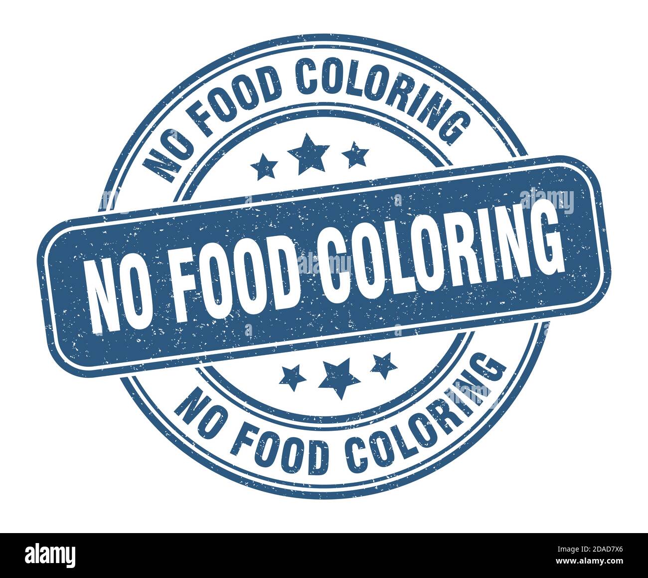 no food coloring stamp. no food coloring sign. round grunge label Stock ...