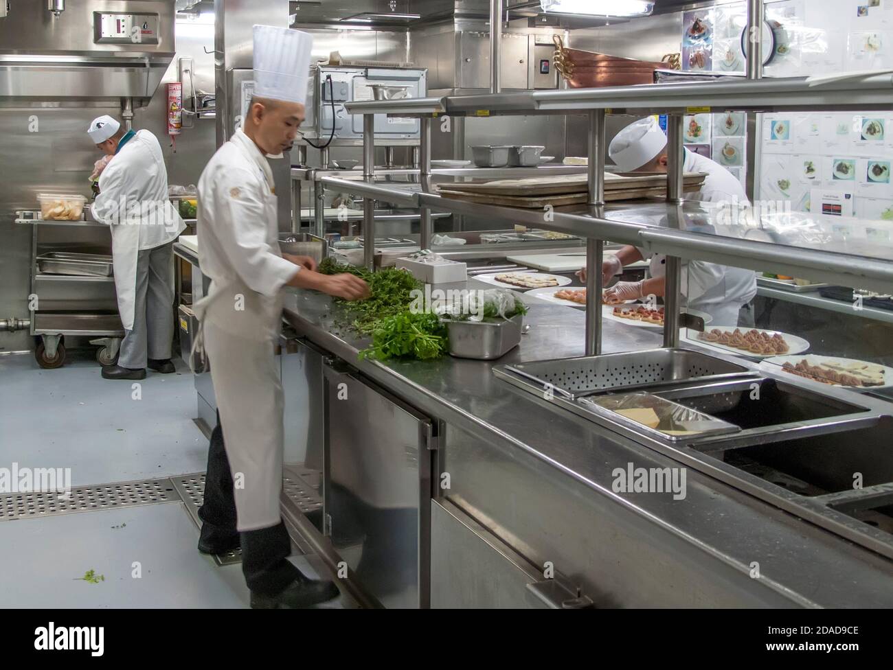 Ship kitchen galley hi-res stock photography and images - Alamy