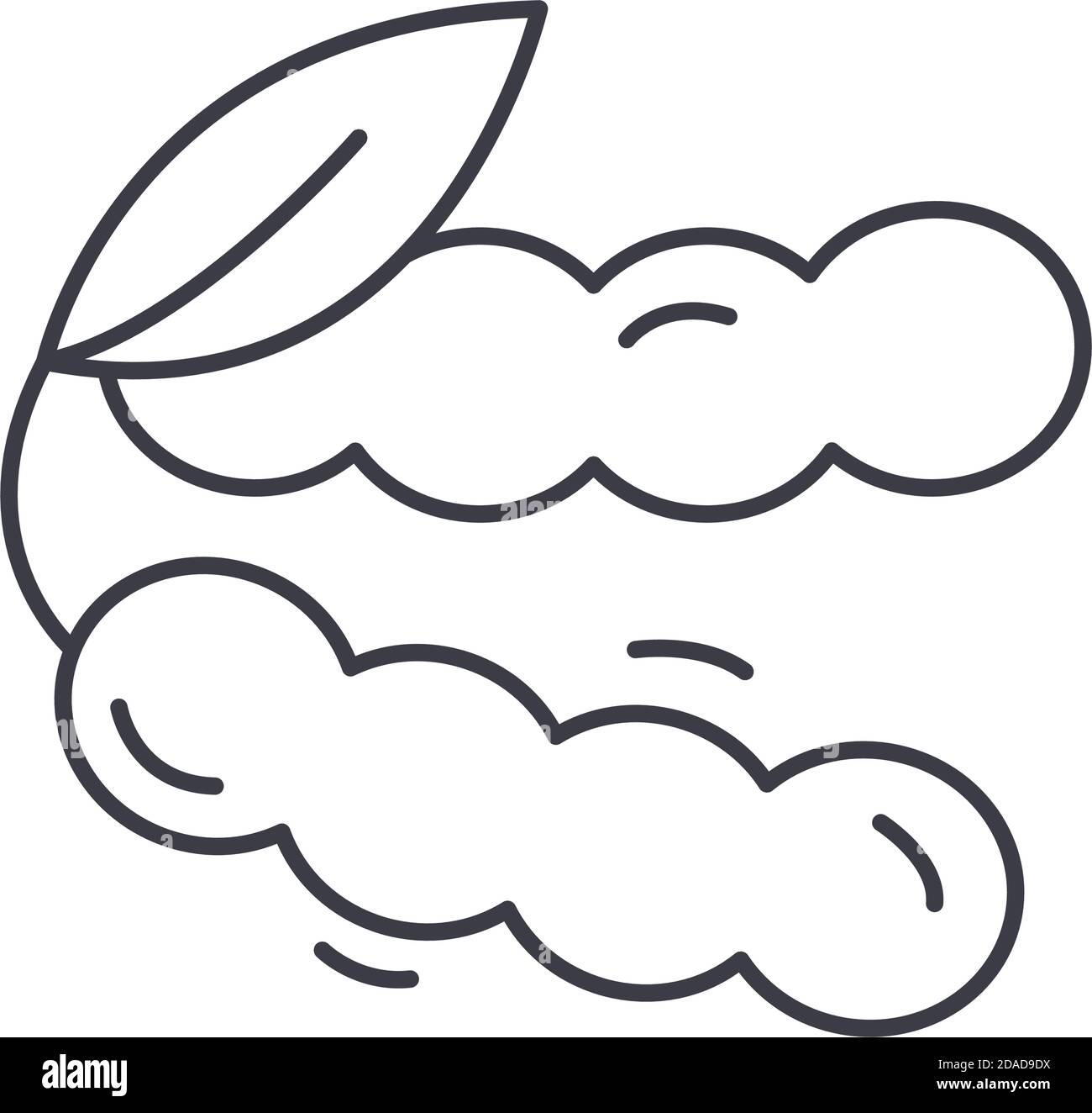 Tamarind Line Drawing