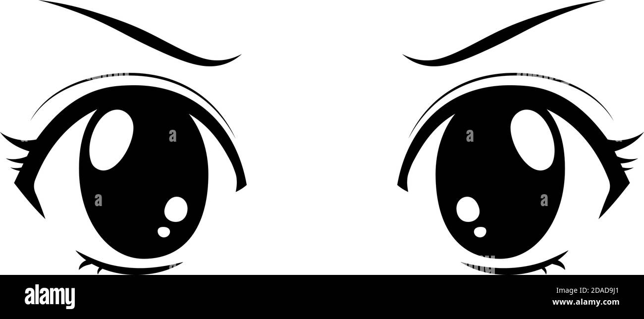 Angry Chibi Eyes