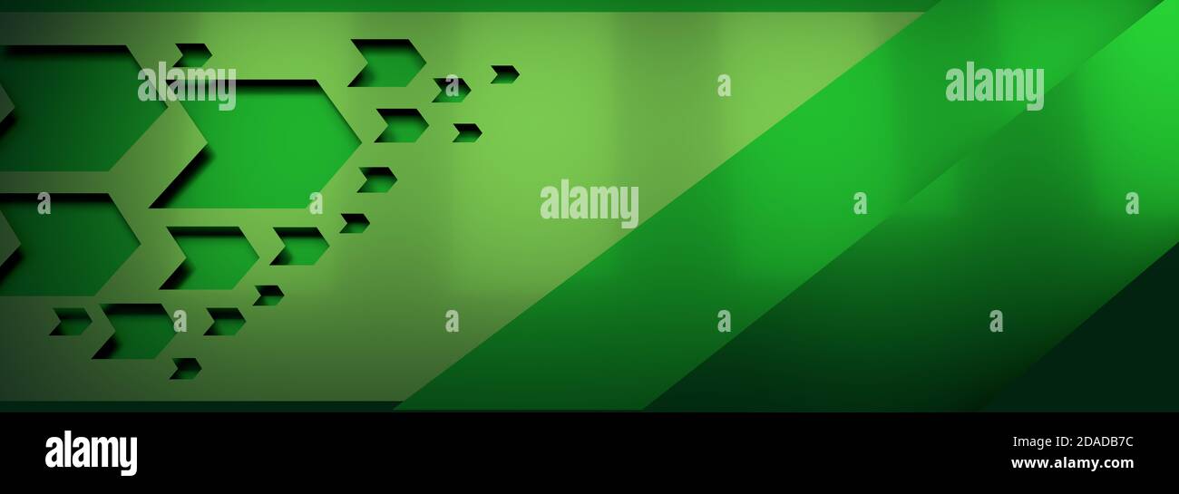 Geometry banner illustration Stock Photo - Alamy