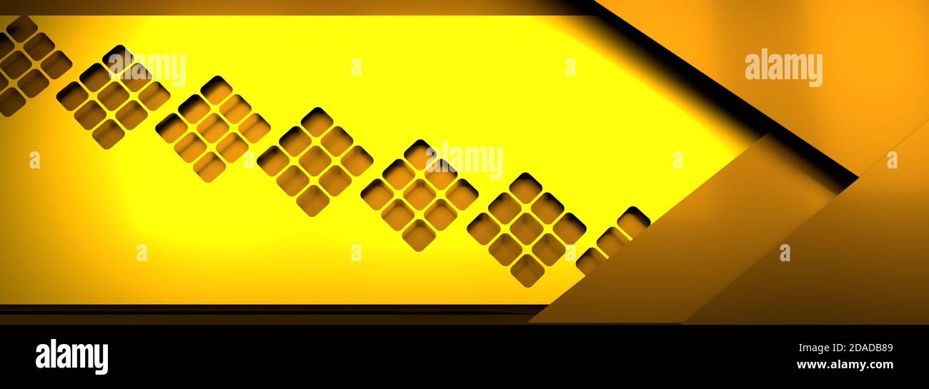 Geometry banner illustration Stock Photo - Alamy