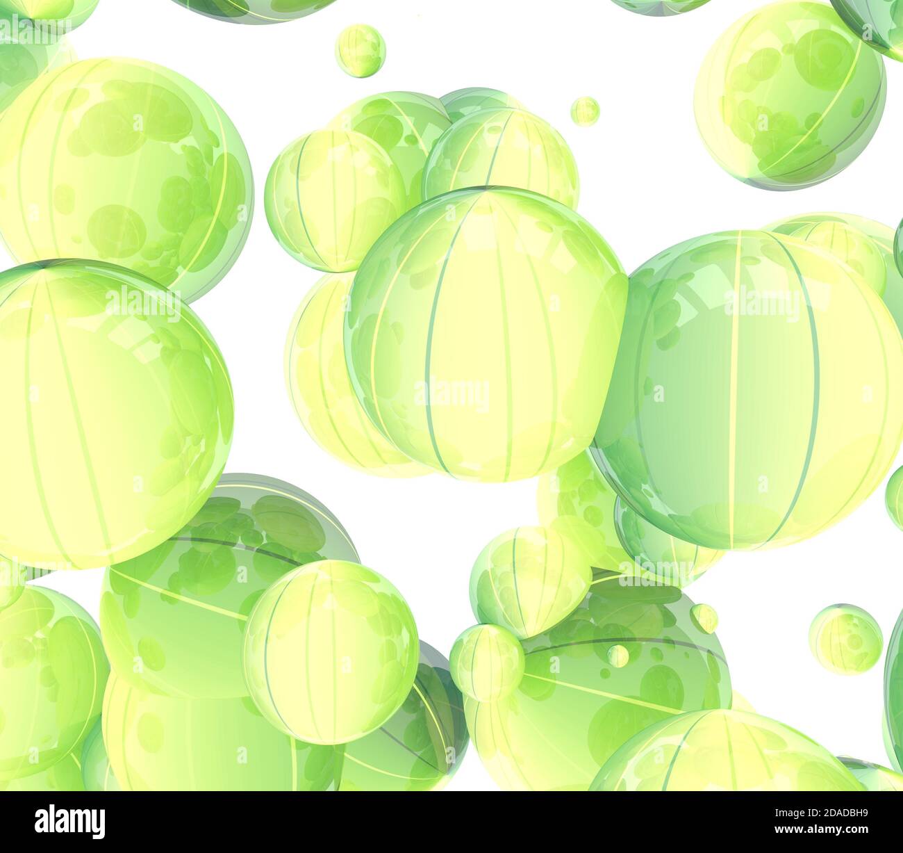 Large group of orbs or spheres Stock Photo - Alamy