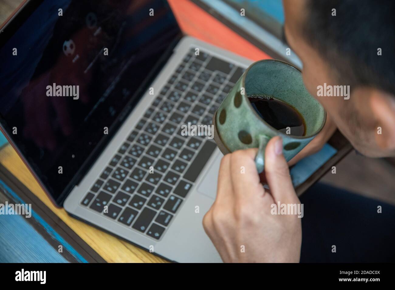 Work on Vacation as New Normal Work Style Stock Photo - Alamy