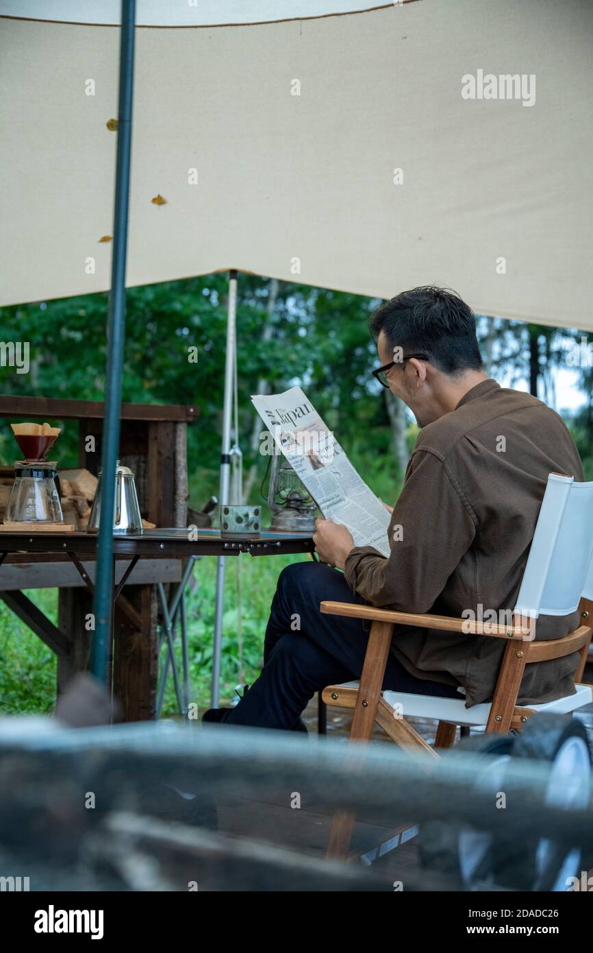 Work on Vacation as New Normal Work Style Stock Photo - Alamy