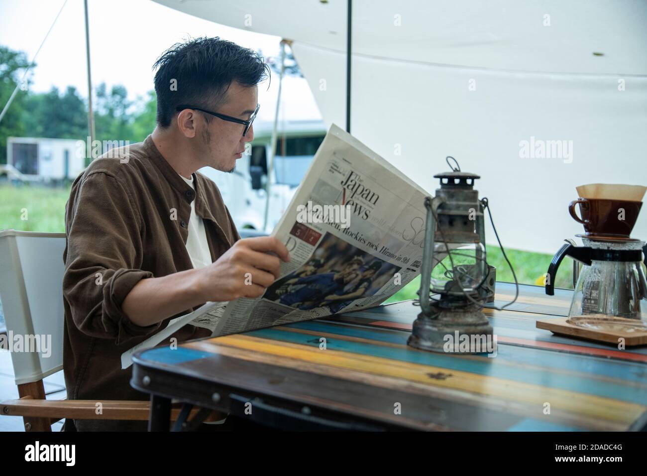 Work on Vacation as New Normal Work Style Stock Photo - Alamy