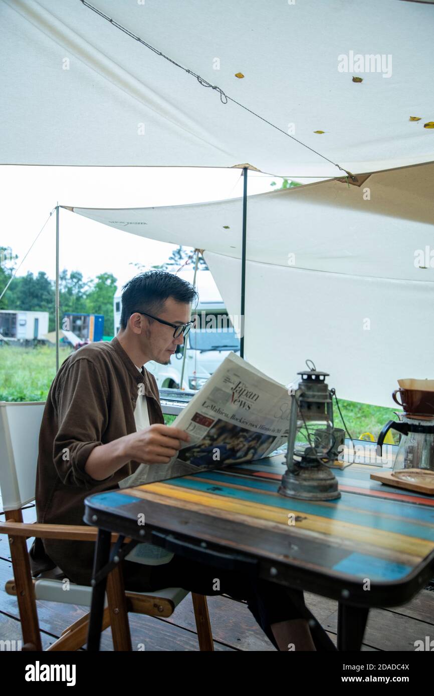 Work on Vacation as New Normal Work Style Stock Photo - Alamy