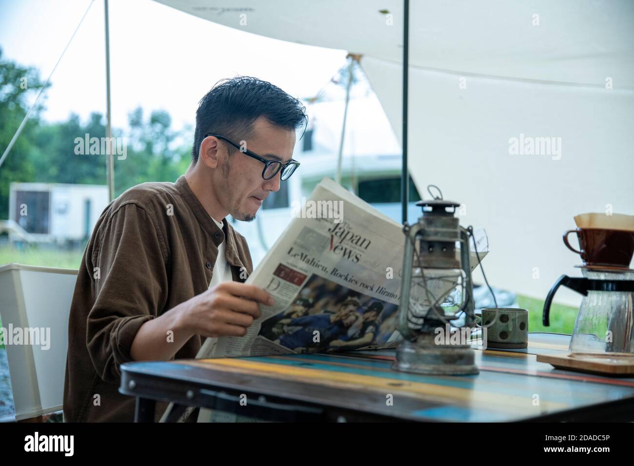 Work on Vacation as New Normal Work Style Stock Photo - Alamy