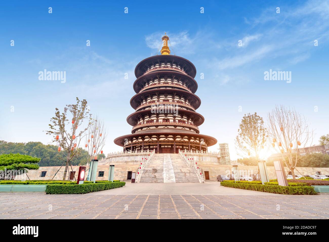 Pagoda in the Sui and Tang Dynasties National Historical Park, Luoyang ...
