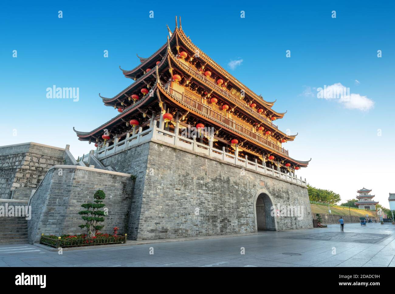 Guangji gate city tower hi-res stock photography and images - Alamy