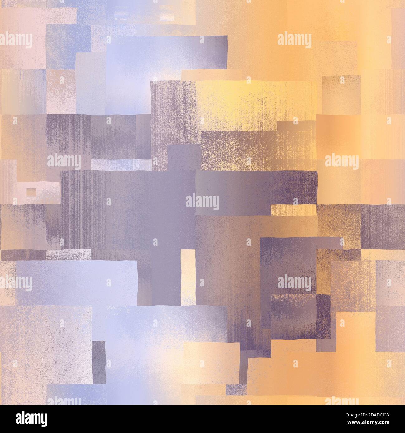 Seamless rectangle geo tile mosaic pattern swatch Stock Photo - Alamy