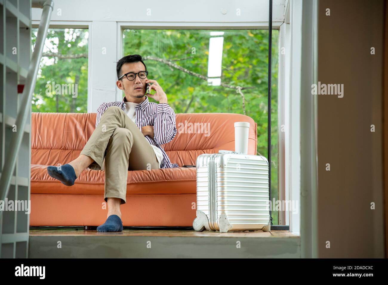 Work on Vacation as New Normal Work Style Stock Photo - Alamy