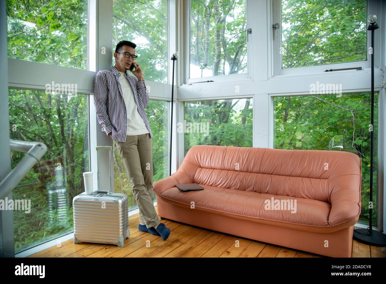 Work on Vacation as New Normal Work Style Stock Photo - Alamy