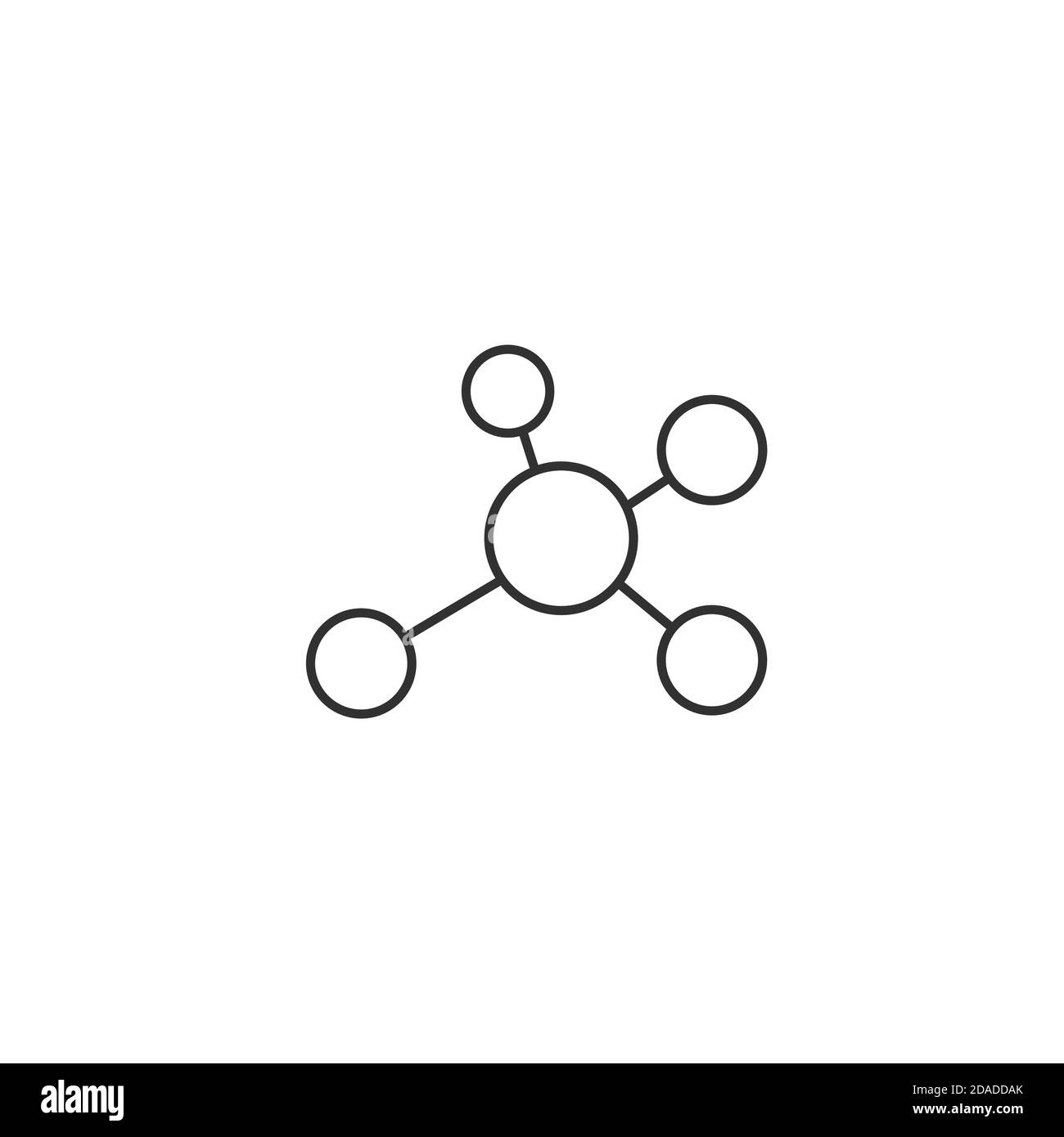 People, communication line icon. Community linear style sign for mobile ...