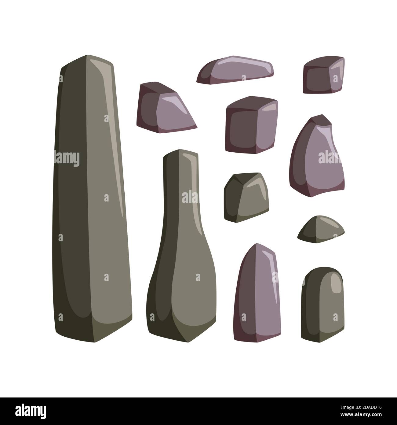 Old man rock formation Stock Vector Images - Alamy
