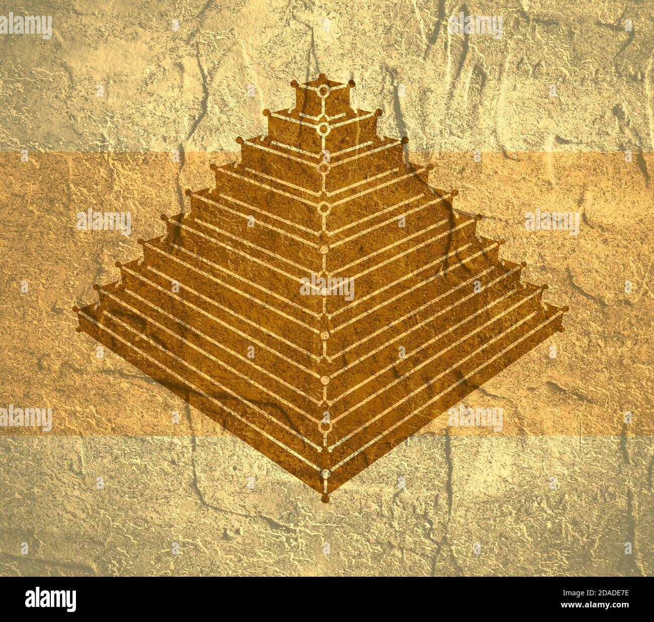 Egypt pyramid construction diagram hi-res stock photography and images ...