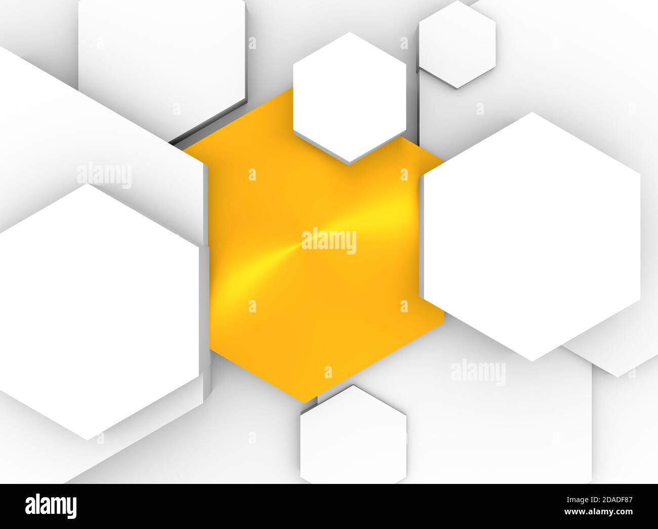 hexagon concept design abstract background Stock Photo - Alamy