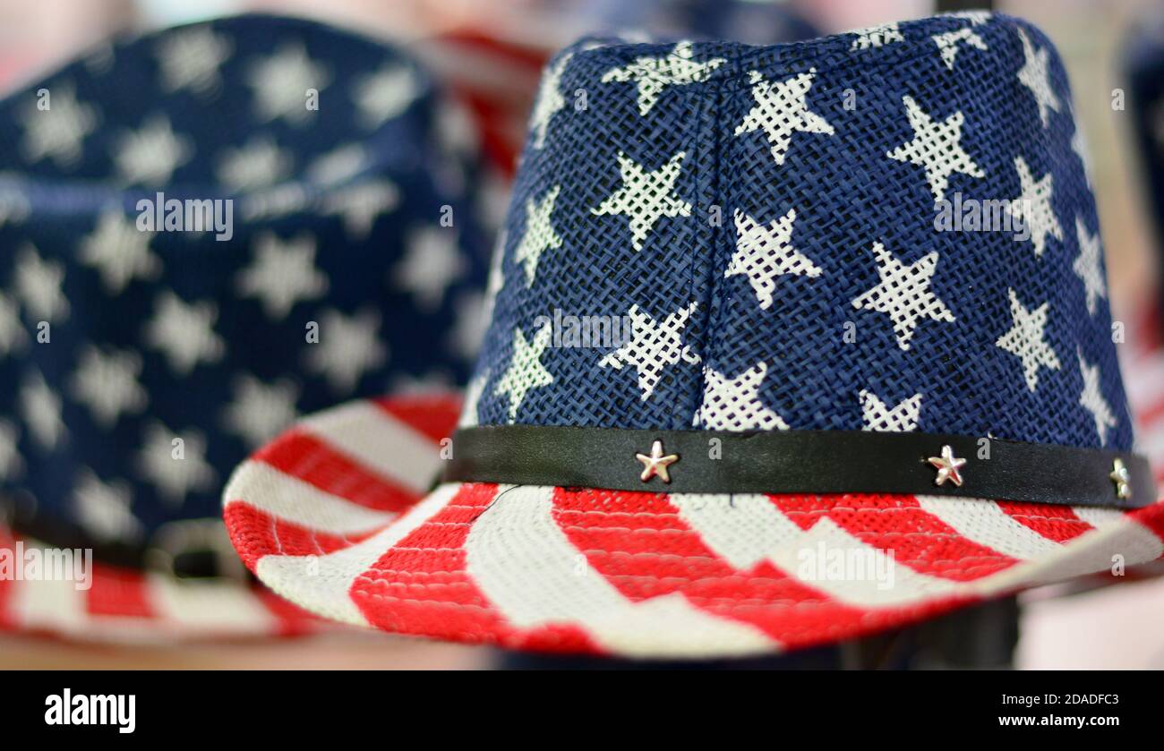 the traditional and patriotic hat of the United States of America Stock ...