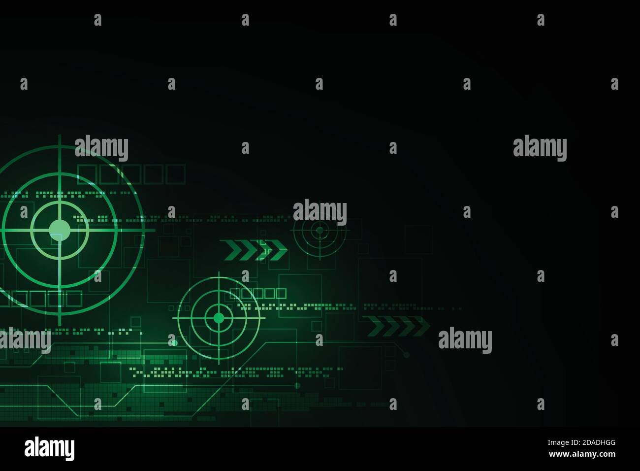 Vector background technology that leads to a goal in the digital world ...