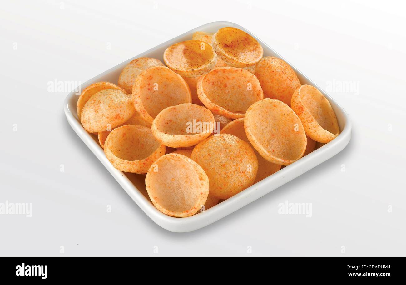 Crispy and crunchy Salty wheat cup & Katori, vatka, moon chips, vatki ...