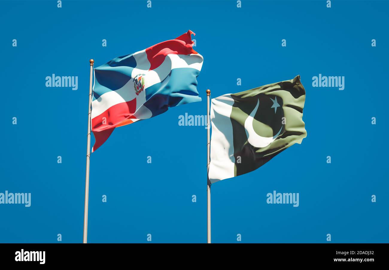 Pakistan dominican republic flag hi-res stock photography and images ...