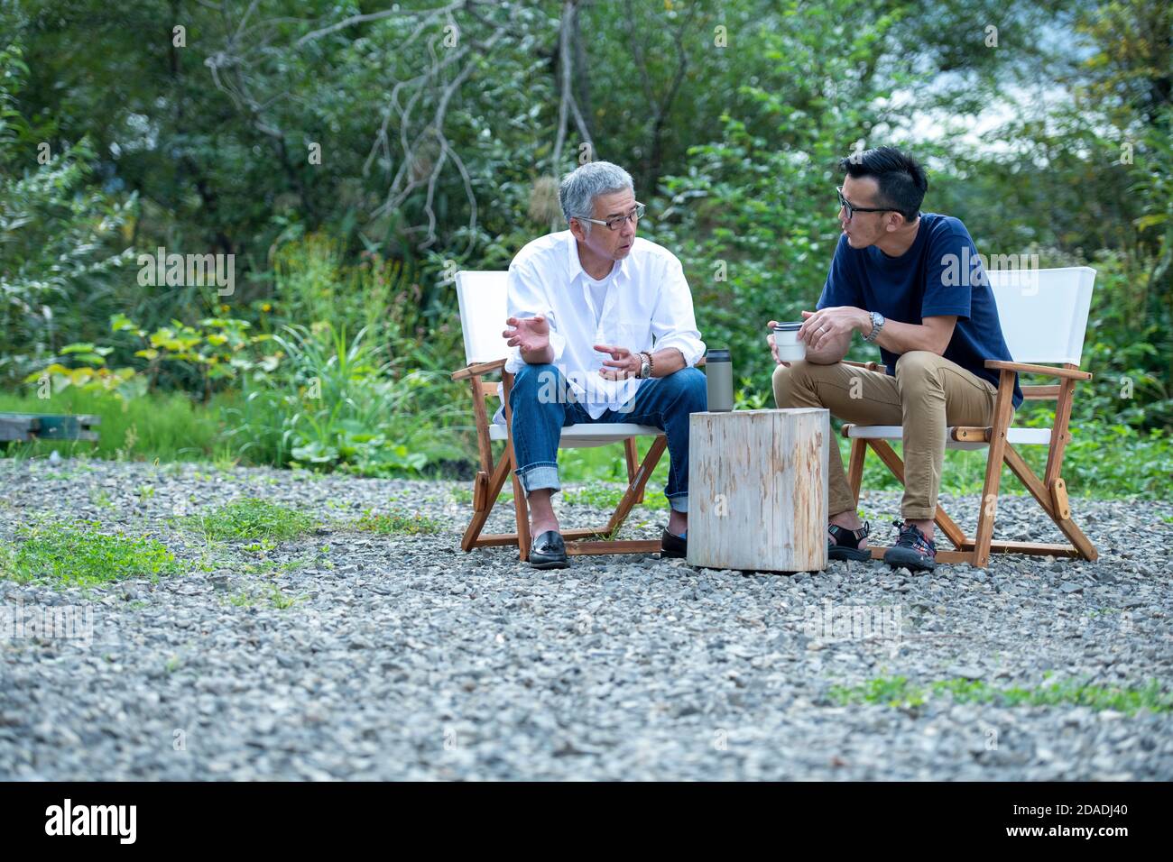 Boss and Staff Laughing Stock Photo - Alamy