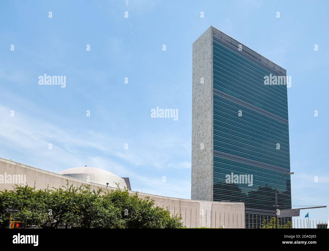 United Nations Building in New York is the headquarters of the United ...