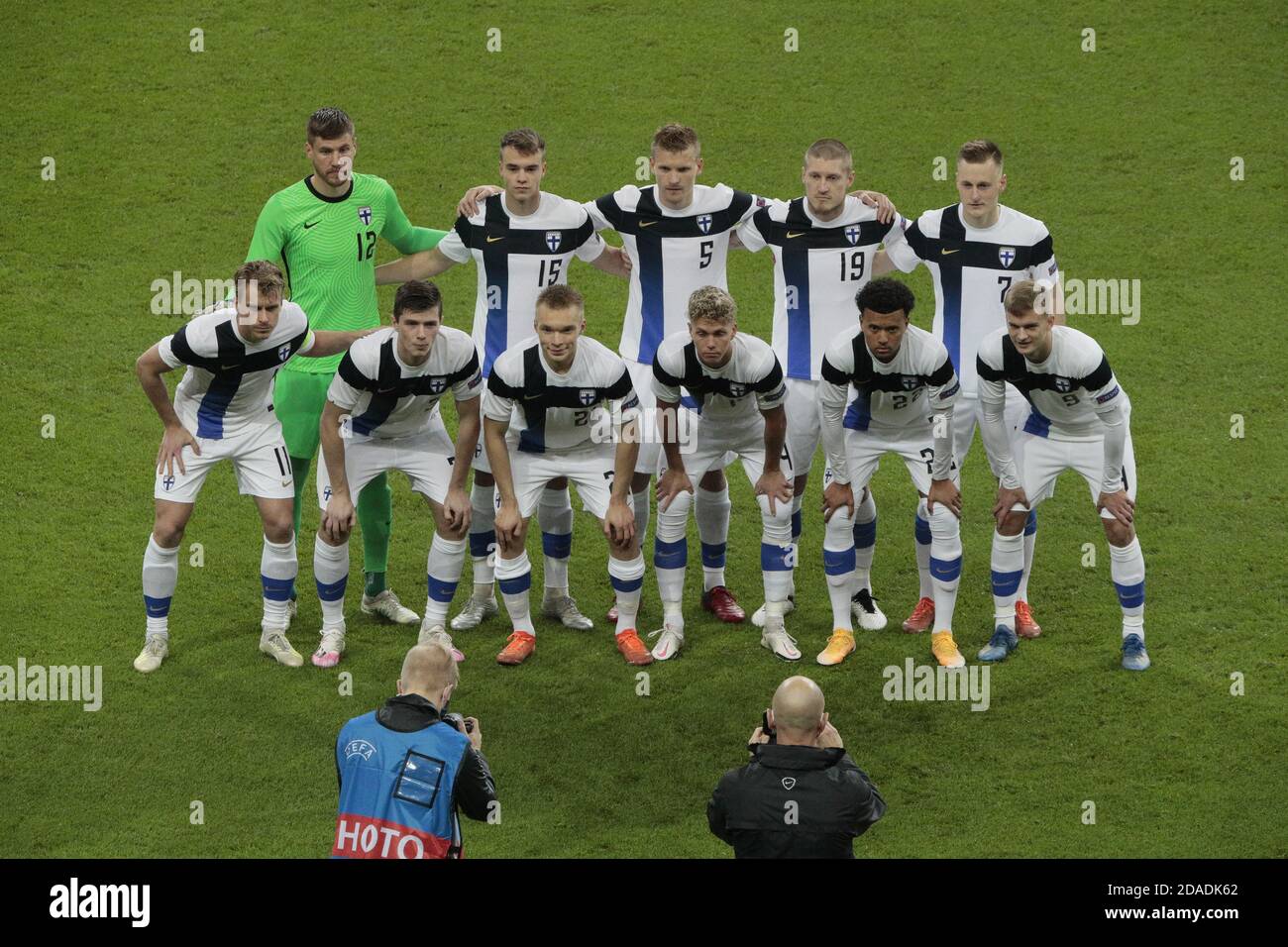 Finland team picture presentation during the International Friendly ...