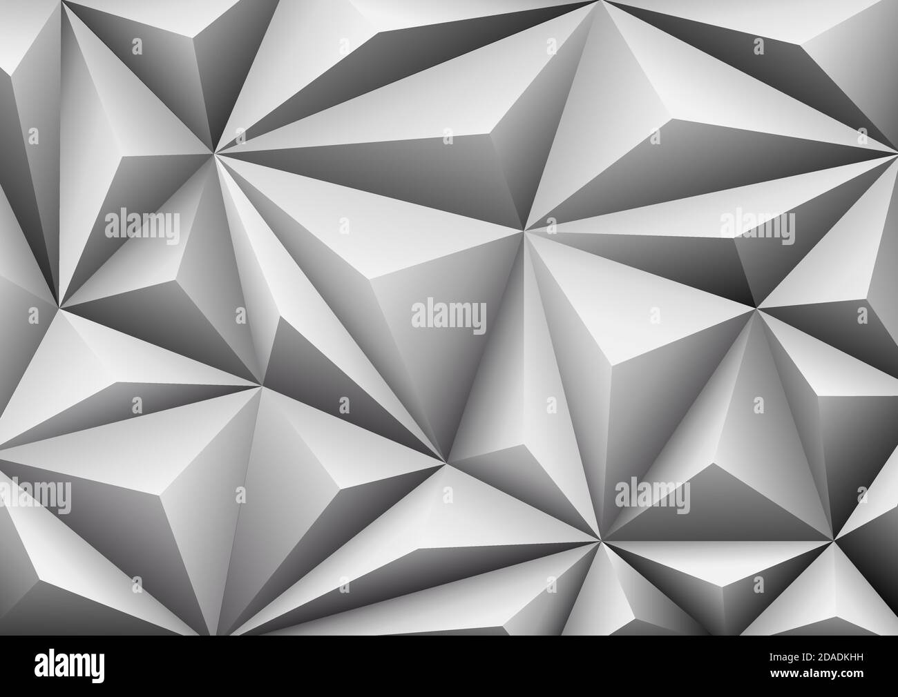 Folded 3d shapes paper Stock Vector Images - Alamy