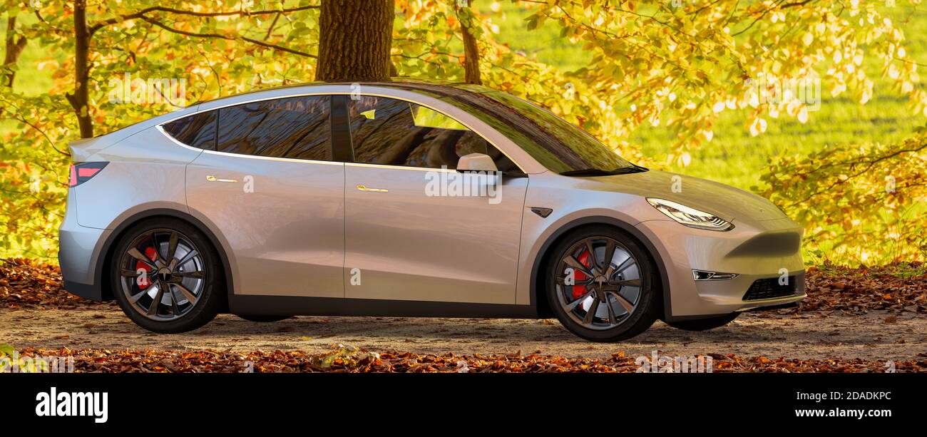 Elon musk tesla model y hi-res stock photography and images - Alamy