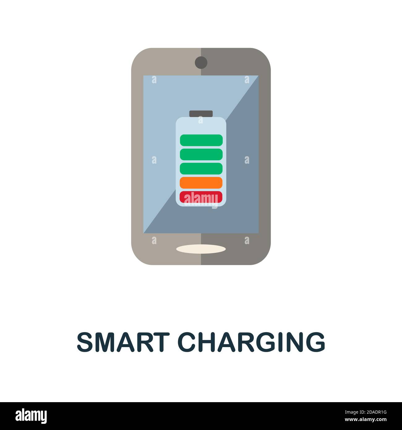 Smart Charging icon. Simple element from electric vehicle collection ...