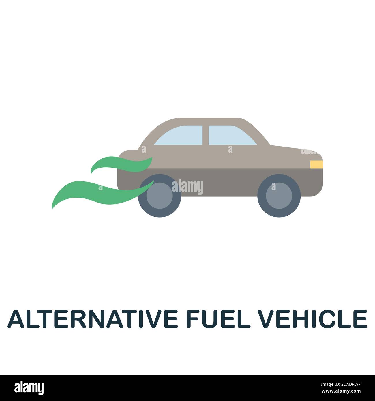 Alternative Fuel Vehicle icon. Simple element from electric vehicle ...