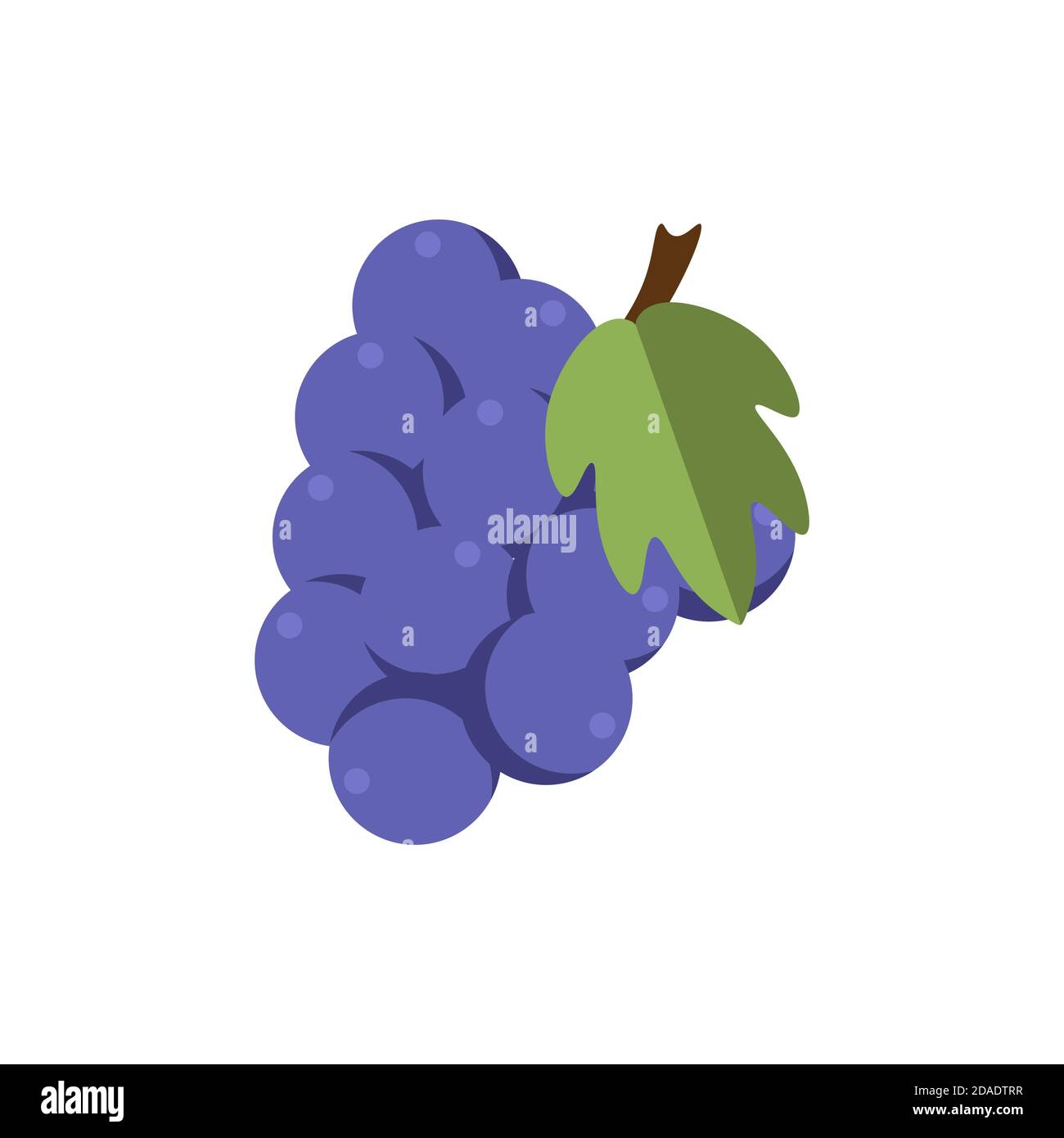 Blueberry icon. Simple element from fruits collection. Creative ...