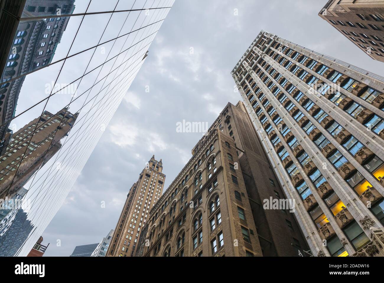NEW YORK, USA - May 02, 2016: Manhattan modern architecture on East ...